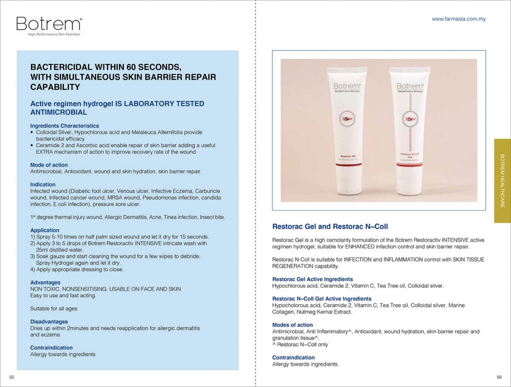 Intensive Active Regimen Hydrogel Spray — Botrem